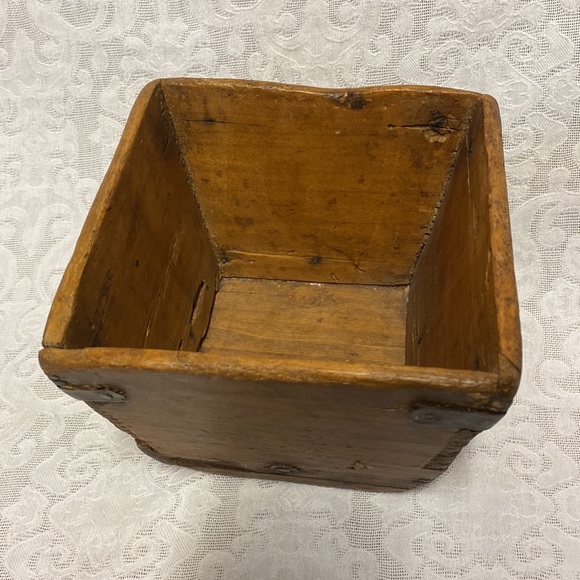 Accents | Vintage Wood Box Open Top Planter Accent | Poshmark